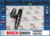 China Bosch original 1920420 Diesel Injector Common Rail Fuel Injector Assembly for D12 Excavator Engine Components Replacement for OEM 1487472 1942702 1734493 original new injector for sale