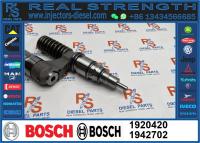 China Bosch original 1920420 Diesel Injector Common Rail Fuel Injector Assembly for D12 Excavator Engine Components Replacement for OEM 1487472 1942702 1734493 original new injector for sale
