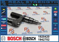 China Bosch original 1920420 Diesel Injector Common Rail Fuel Injector Assembly for D12 Excavator Engine Components Replacement for OEM 1487472 1942702 1734493 original new injector for sale
