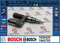 China Bosch original 1920420 Diesel Injector Common Rail Fuel Injector Assembly for D12 Excavator Engine Components Replacement for OEM 1487472 1942702 1734493 original new injector for sale