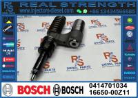 China Bosch original Diesel Engine Components 0414701034 Common Rail Injector for GE13 Engine Fuel Injector Excavator Heavy Trucks Replacement for OEM 0414701013 original new injector for sale