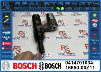 China Bosch original Diesel Engine Components 0414701034 Common Rail Injector for GE13 Engine Fuel Injector Excavator Heavy Trucks Replacement for OEM 0414701013 original new injector for sale