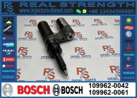 China Bosch original Common Rail Fuel Injector 109962-0042 Fuel Injector Nozzle for GE13 Engine Excavator Parts 0414701033 16650-00Z07 original new injector for sale