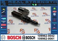 China Bosch original Common Rail Fuel Injector 109962-0042 Fuel Injector Nozzle for GE13 Engine Excavator Parts 0414701033 16650-00Z07 original new injector for sale