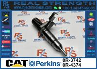 China Perkins original Perkins Engine Fuel Injector Nozzle 0R-3742 7E9585 7E-9585 for 3114 3116 3126 Excavator 320 320L new injector original new injector for sale