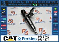 China Perkins original Perkins Engine Fuel Injector Nozzle 0R-3742 7E9585 7E-9585 for 3114 3116 3126 Excavator 320 320L new injector original new injector for sale