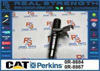 China Perkins original Perkins original Perkins 0R-8684 Diesel Fuel Injector for 3114 3116 3126 Engine 525B 535B Skidder 950G 962G Wheel Loader Replacement for OEM new injector original new injector for sale