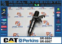 China Perkins original Perkins original Perkins 0R-8684 Diesel Fuel Injector for 3114 3116 3126 Engine 525B 535B Skidder 950G 962G Wheel Loader Replacement for OEM new injector original new injector for sale