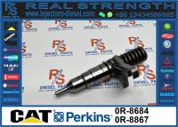 China Perkins original Perkins original Perkins 0R-8684 Diesel Fuel Injector for 3114 3116 3126 Engine 525B 535B Skidder 950G 962G Wheel Loader Replacement for OEM new injector original new injector for sale