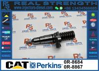 China Perkins original Perkins original Perkins 0R-8684 Diesel Fuel Injector for 3114 3116 3126 Engine 525B 535B Skidder 950G 962G Wheel Loader Replacement for OEM new injector original new injector for sale