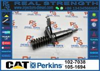 China Perkins original Perkins 102-7038 Diesel Engine Fuel Injector Assembly for 3114 3116 Excavator Loader 320B 322B 325B new injector original new injector for sale