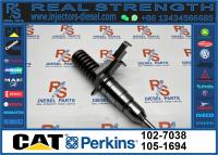 China Perkins original Perkins 102-7038 Diesel Engine Fuel Injector Assembly for 3114 3116 Excavator Loader 320B 322B 325B new injector original new injector for sale
