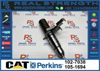 China Perkins original Perkins 102-7038 Diesel Engine Fuel Injector Assembly for 3114 3116 Excavator Loader 320B 322B 325B new injector original new injector for sale