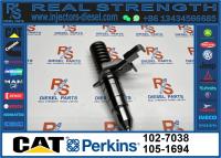 China Perkins original Perkins 102-7038 Diesel Engine Fuel Injector Assembly for 3114 3116 Excavator Loader 320B 322B 325B new injector original new injector for sale