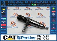 China Perkins original Perkins 107-7734 Diesel Fuel Injector for 3116 Engine Construction Machinery Excavator Replacement for OEM new injector original new injector for sale