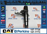 China Perkins original Perkins 107-7734 Diesel Fuel Injector for 3116 Engine Construction Machinery Excavator Replacement for OEM new injector original new injector for sale