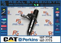 China Perkins original Perkins 107-7734 Diesel Fuel Injector for 3116 Engine Construction Machinery Excavator Replacement for OEM new injector original new injector for sale