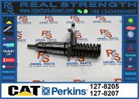 China Perkins original Perkins 127-8205 Diesel Injector for 3114 3116 Engine 325BL 322C 3126 Excavator Truck Spare Part new injector original new injector for sale