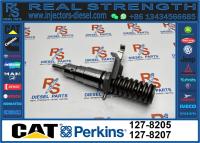 China Perkins original Perkins 127-8205 Diesel Injector for 3114 3116 Engine 325BL 322C 3126 Excavator Truck Spare Part new injector original new injector for sale