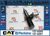 China Perkins original Perkins 127-8205 Diesel Injector for 3114 3116 Engine 325BL 322C 3126 Excavator Truck Spare Part new injector original new injector for sale