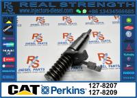 China Perkins original Perkins 127-8207 Fuel Injector Common Rail Nozzle 3116 Excavator Engine Parts new injector original new injector for sale
