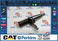 China Perkins original Perkins 127-8207 Fuel Injector Common Rail Nozzle 3116 Excavator Engine Parts new injector original new injector for sale