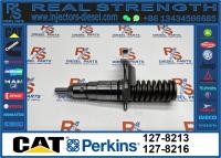 China Perkins original Perkins 127-8213 Diesel Fuel Injector 0R8473 for 3116 3114 3216 Engine 525B 950G Excavator new injector original new injector for sale