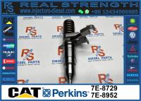 China Perkins original Perkins 7E-8729 Fuel Injector for 3114 3116 3126 Engine 320B 325B Excavator Parts new injector original new injector for sale