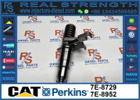 China Perkins original Perkins 7E-8729 Fuel Injector for 3114 3116 3126 Engine 320B 325B Excavator Parts new injector original new injector for sale