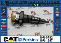 China Perkins original Perkins 10R-0782 1286601 1986605 Fuel Injector for 3126 3126B C7 Engine 322C 325C 950G 962G Excavator new injector original new injector for sale