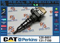 China Perkins original Perkins 128-6601 Common Rail Diesel Fuel Injector 10R-0782 for 3126B 3126E C7 Engine 120H 135H Motor Graderoriginal new injector for sale