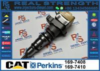 China Perkins original Perkins 169-7408 Common Rail Fuel Injector for 3126 3126B 3126E Excavator Truck Engine new injector original new injector for sale