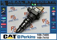 China Perkins original Perkins 169-7408 Common Rail Fuel Injector for 3126 3126B 3126E Excavator Truck Engine new injector original new injector for sale