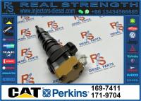 China Perkins original 169-7411 Fuel Injector Assembly for 3126 3126B 3126E Engine 322C Excavator Common Rail Diesel  original new injector for sale