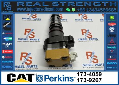 China Perkins original 173-4059 Diesel Fuel Injector Common Rail Injector for 3126B 3126E 3412E 3412 Engine Truck  original new injector for sale