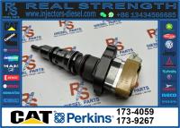 China Perkins original 173-4059 Diesel Fuel Injector Common Rail Injector for 3126B 3126E 3412E 3412 Engine Truck  original new injector for sale