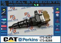 China Perkins original Perkins 173-9267 Fuel Injector for 3126 3126B 3126E Diesel Engine Excavator Spare Parts Replacement for OEM original new injector for sale