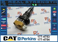 China Perkins original Perkins 177-4753 Common Rail Injector for 3126B 3126 Engine D5N D6N Excavator new injector original new injector for sale
