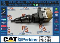 China Perkins original Perkins 177-4754 Injector Nozzle for 3126B 3126 Engine 322C 325C Excavator Spare  original new injector for sale
