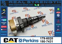 China Perkins original Perkins 179-6020 Diesel Engine Fuel Injector for 3412 3408 3126 Truck Engine Replacement for OEM new injector original new injector for sale