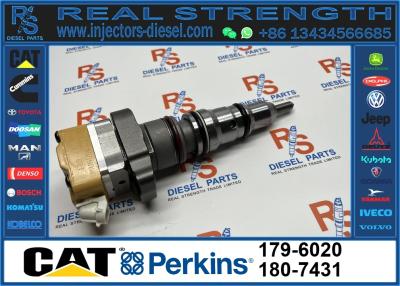 China Perkins original Perkins 179-6020 Diesel Engine Fuel Injector for 3412 3408 3126 Truck Engine Replacement for OEM new injector original new injector for sale
