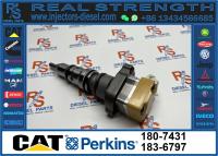 China Perkins original  180-7431 Diesel Fuel Injector Assembly Repair Kit for 3126 Series, Common Rail Nozzle Replacement for OEM  original new injector for sale