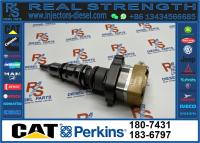 China Perkins original  180-7431 Diesel Fuel Injector Assembly Repair Kit for 3126 Series, Common Rail Nozzle Replacement for OEM  original new injector for sale