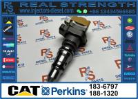 China Perkins original 183-6797 Diesel Fuel Injector for Perkins 3126 3126B C7 Engine Excavator Spare Parts 10R-1262 10R-0781 10R-1306 229-8842 222-5965 new original new injector for sale