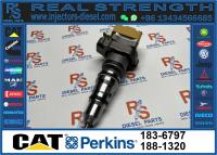 China Perkins original 183-6797 Diesel Fuel Injector for Perkins 3126 3126B C7 Engine Excavator Spare Parts 10R-1262 10R-0781 10R-1306 229-8842 222-5965 new original new injector for sale