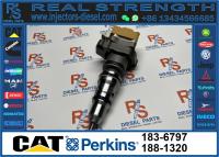 China Perkins original 183-6797 Diesel Fuel Injector for Perkins 3126 3126B C7 Engine Excavator Spare Parts 10R-1262 10R-0781 10R-1306 229-8842 222-5965 new original new injector for sale