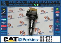 China Perkins original 183-6797 Diesel Fuel Injector for Perkins 3126 3126B C7 Engine Excavator Spare Parts 10R-1262 10R-0781 10R-1306 229-8842 222-5965 new original new injector for sale