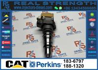 China Perkins original 183-6797 Diesel Fuel Injector for Perkins 3126 3126B C7 Engine Excavator Spare Parts 10R-1262 10R-0781 10R-1306 229-8842 222-5965 new original new injector for sale