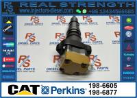 China Perkins original Perkins 198-6605 Diesel Common Rail Injector 10R-0782 for 322C Excavator MTU 1300 C7 C9 3126B new injector original new injector for sale