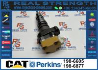 China Perkins original Perkins 198-6605 Diesel Common Rail Injector 10R-0782 for 322C Excavator MTU 1300 C7 C9 3126B new injector original new injector for sale